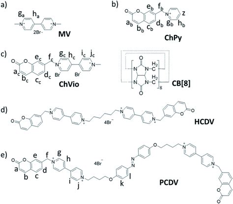 Molecular Structures Of Monomers And The Corresponding Schematic
