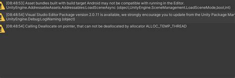 Play Mode Existing Build For Android Platform On Mac Disastrous Unity Services Unity
