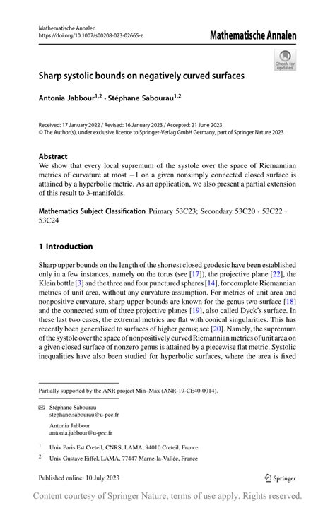 Sharp Systolic Bounds On Negatively Curved Surfaces