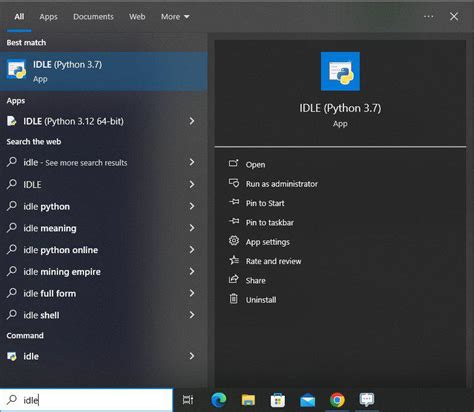 Open Python Files In IDLE In Windows GeeksforGeeks