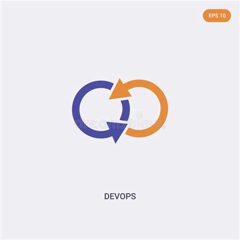 Devops Development And Operations Concept Sign Stock Illustration Illustration Of Business