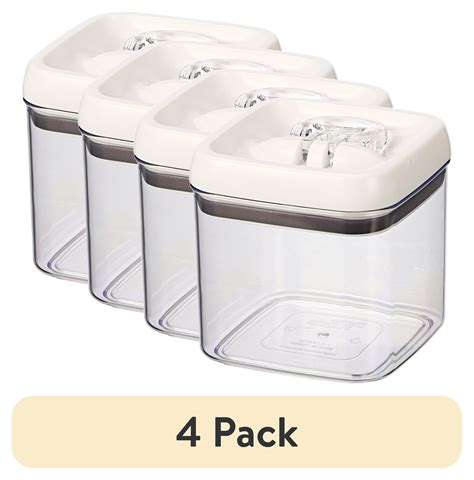 4 Pack Better Homes And Gardens Canister 45 Cup Flip Tite® Square