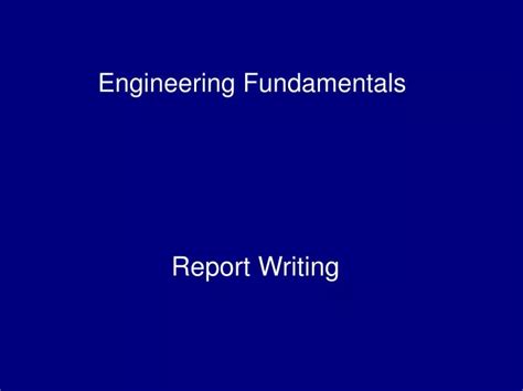 PPT Engineering Fundamentals PowerPoint Presentation Free Download ID 1038636