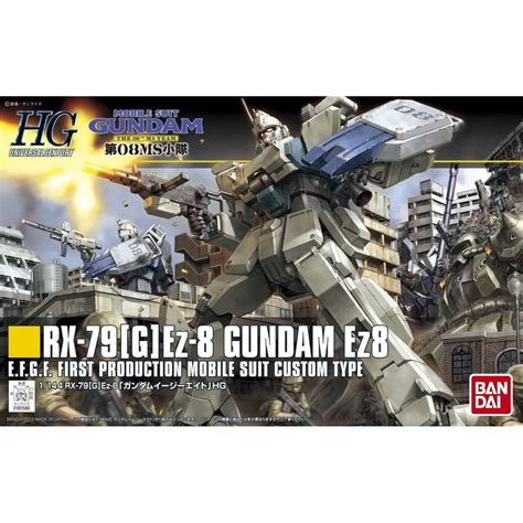Bandai Mobile Suit Gundam The 08th Ms Team High Grade Gundam Ez 8