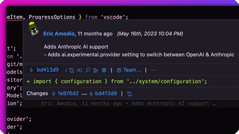 GitLens Free Git Extension For Visual Studio Code