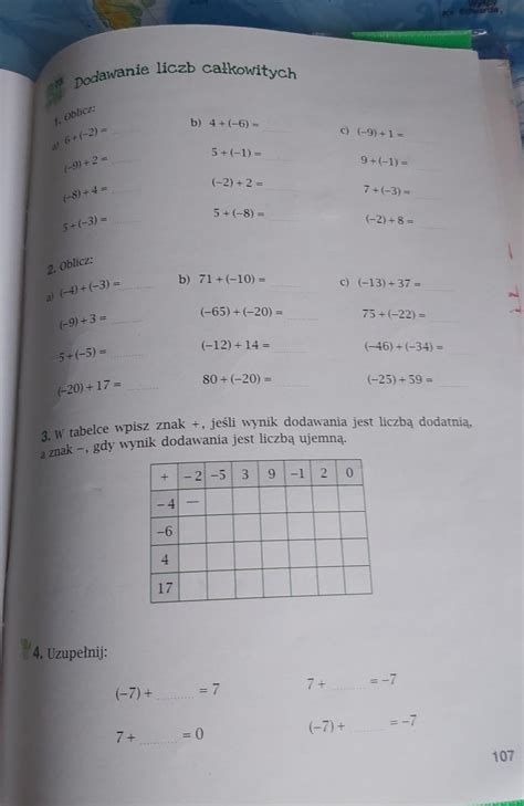 Matematyka Z Plusem Klasa 4 ćwiczenia Wersja C Odpowiedzi