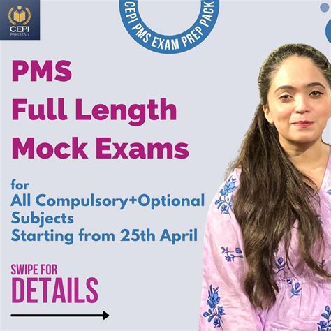 PMS Full Length Mock Exams CEPI Pakistan