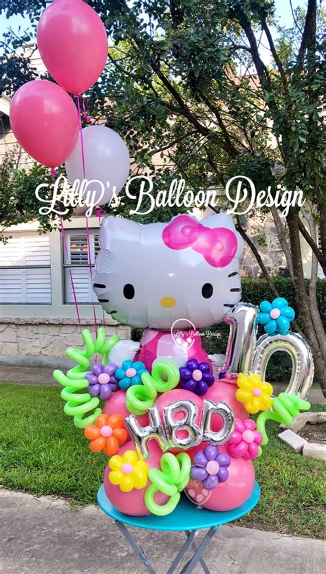 Hello Kitty Hello Kitty Balloons Hello Kitty Theme Party Hello