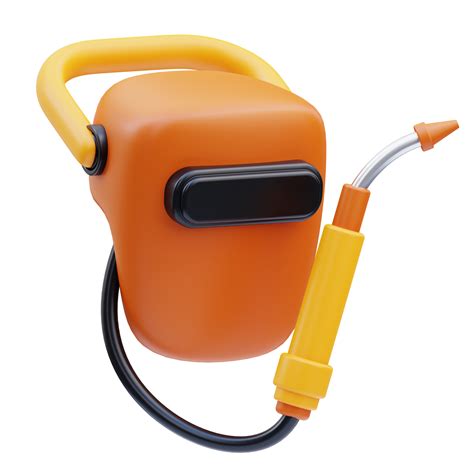 Welding Torch 3d Illustration 27396615 Png