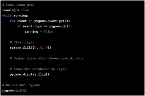 Cara Menggunakan Pygame Untuk Membuat Game 2d