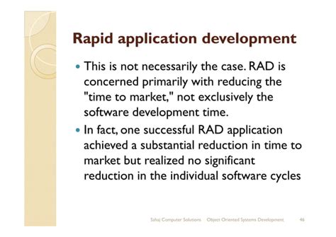 Object Oriented Systems Development Life Cycle Ppt Pdf Operating