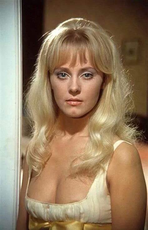 Sexy Yutte Stensgaard Showing Her Cleavage The 60s