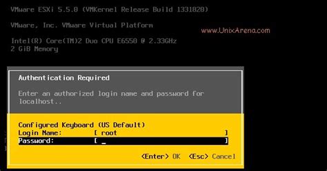 How To Recover Vmware Esxi Root Password Unixarena