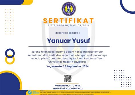 Yanuar Yusuf On Linkedin Alhamdulillah Bisa Menemukan Kerentanan Di