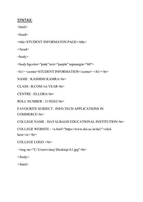 Info Tech Assignmentdocx