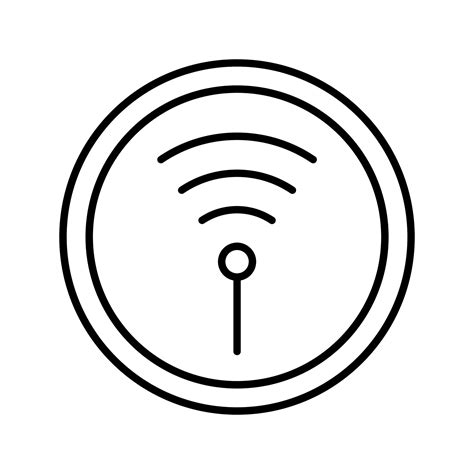 Wifi Signal Vector Icon 13004861 Vector Art At Vecteezy
