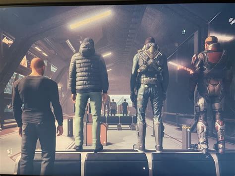 Now This Is Real Npc Behaviour 😂 Every Npc On A Bench I Encounter Is Standing Up R Starcitizen