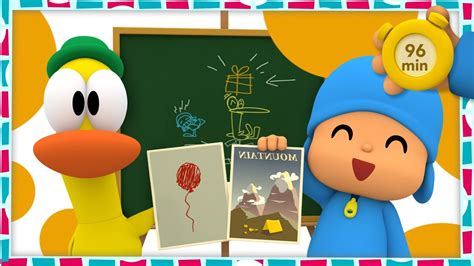 🚌pocoyo And Nina Its Back To School Time [96 Min] Animated Cartoon