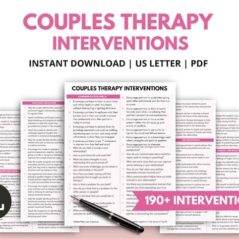 Therapy Notes And Intervention Cheat Sheet Etsy