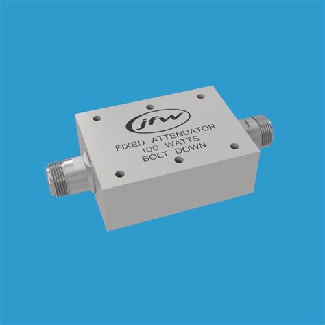 Conduction Cooled 50 Ohm Fixed Attenuators 100 Watts Jfw Industries