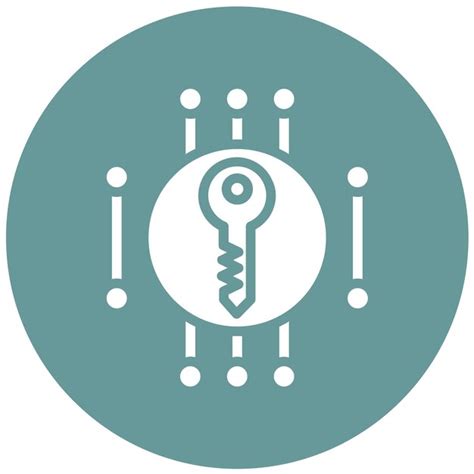 premium vector vector design private key encryption icon style
