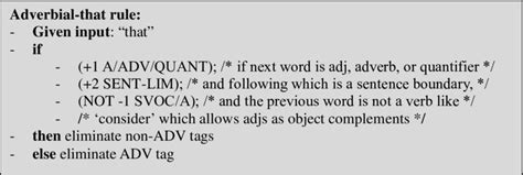 Rule Based Tagging Example For English Download Scientific Diagram