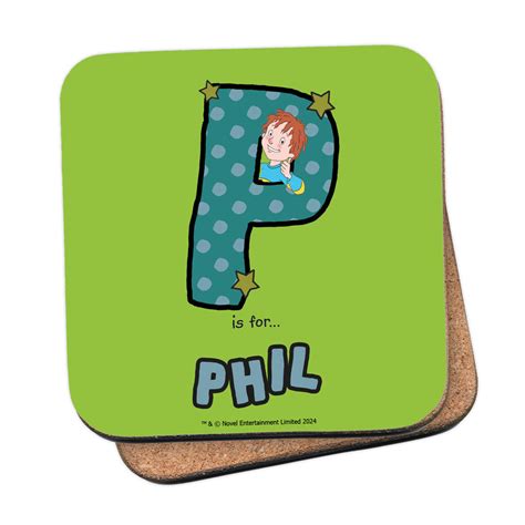 Horrid Henry Personalised Alphabet Coaster P Horrid Henry Shop