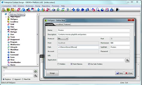 oberon tutorial local and distributed file storage