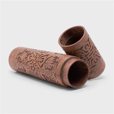 Pair Of Longevity Relief Scroll Cases Browse Or Buy At Pagoda Red