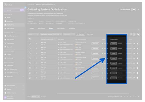 Enabledisable Assets Kelvin Documentation