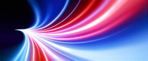 Free Vector Blur And Glow Effect Of Lights When Race At High Speed Pink And Blue Luminous