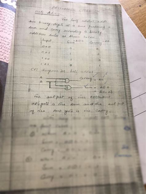 SOLUTION Half Adder Circuit Detail With Diagram Basic Electronics Studypool