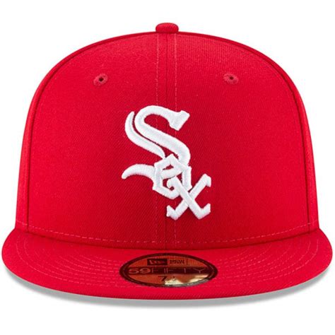 New Era Chicago White Sox Red 59fifty Fitted Hat