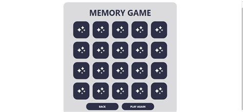 GitHub David Lorenzo Vargas React Memory Game Memory Game Click On One Card To Flip It And