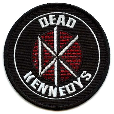 Dead Kennedys Band Logo Patch Punk Rock Band Embroidered Iron On