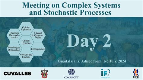 Day 2 Meeting On Complex Systems And Stochastic Processes Youtube