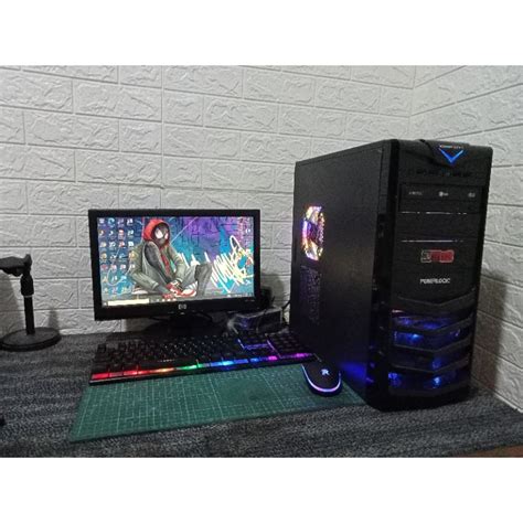 Jual Pc Fullset Tinggal Pakai Core I Shopee Indonesia