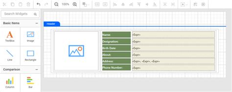 Creating List Reports Using Bold Reports Designer Bold Reports