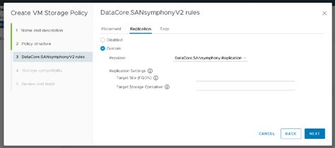 Storage Policy Based Management And Replication