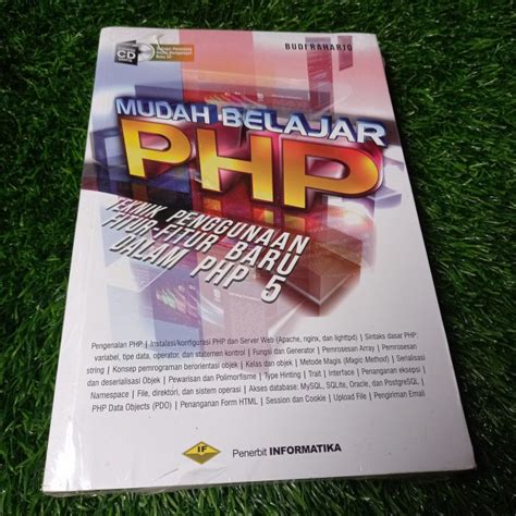 Jual Buku Mudah Belajar Php Teknik Penggunaan Fitur Fitur Baru Dalam