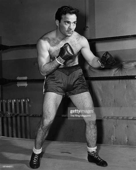 Marcel Cerdan Of France Middleweight Champion Of The World Poses