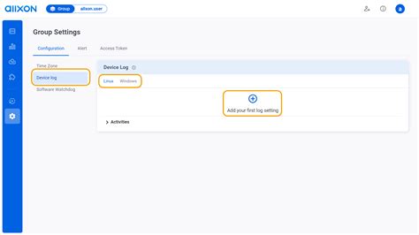 How To Set Up Device Log