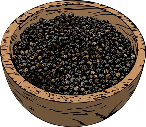 Black Pepper Clipart