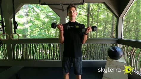 Movement Library The Dumbbell Bicep Curl Skyterra Youtube