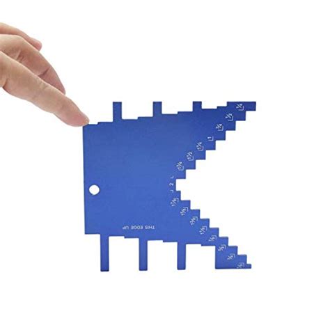 2 In 1 Step Depth Gauge For Router And Table Sawaluminum Step Depth