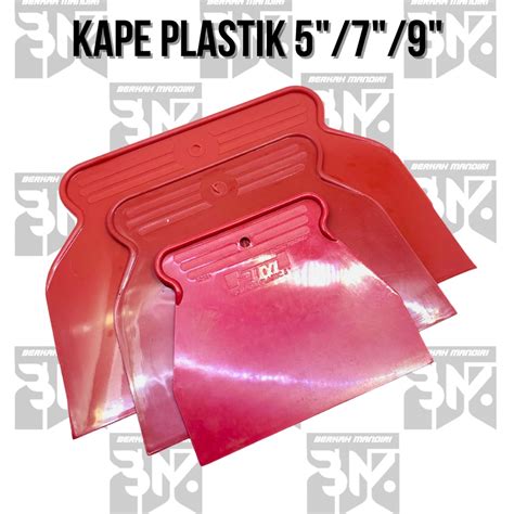Jual Kape Pvc Plastiksekrap Skrap Scrap 5 7 9 Dempul Tembokdiding