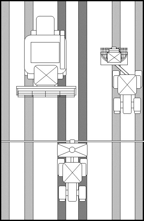 Tramline Layout From Left To Right Controlled Traffic Direct Drilling Download Scientific
