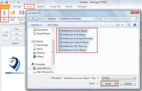 3 quick methods to attach all files in a local folder to an outlook email