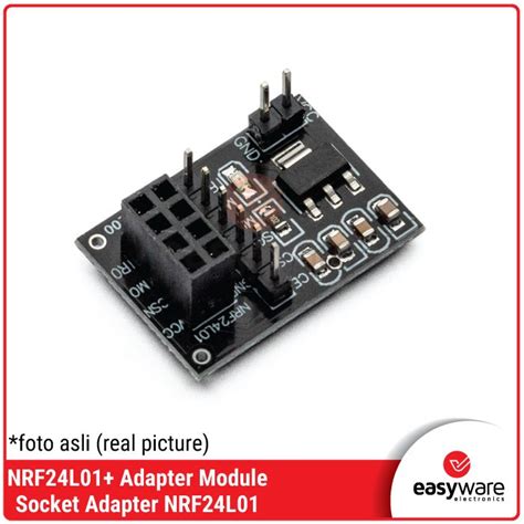 Jual Nrf24l01 Socket Adapter Module Nrf24l01 Wireless Transceiver Adapter Co27 Shopee Indonesia