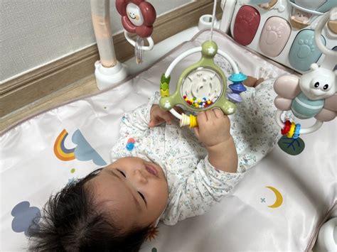 아기장난감 신생아부터 돌까지 쓰는 하베브릭스 아기체육관 네이버 블로그